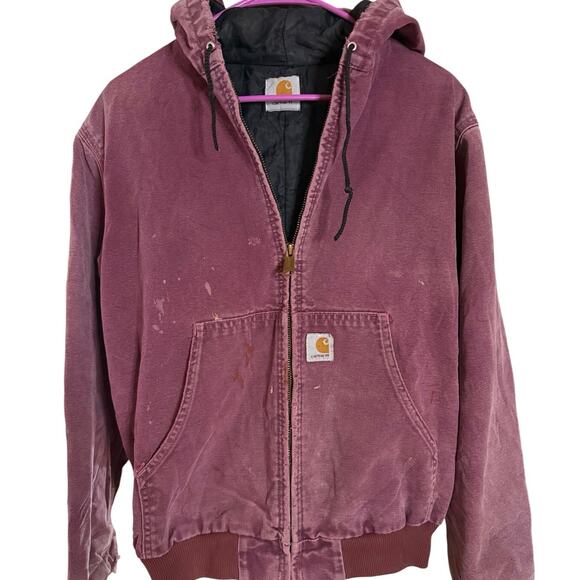 Carhartt | Jackets & Coats | Vintage Wine Color Carhartt Jacket | Poshmark